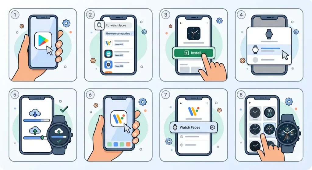 How to Install Custom Watch Faces on Wear OS - Step-by-Step